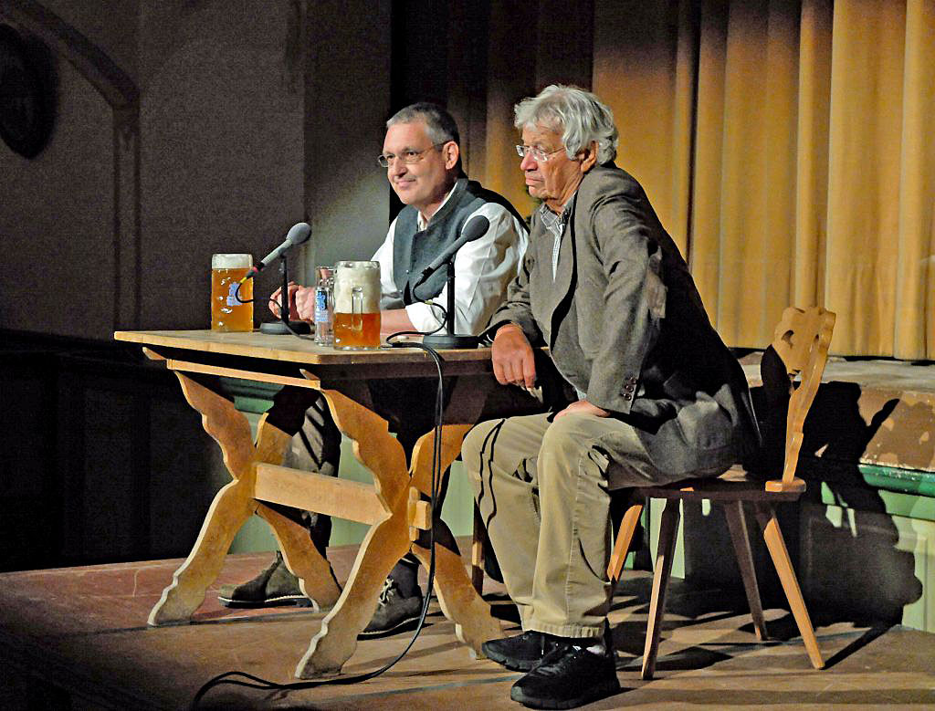 Kulturherbst in Schliersee - Gespräch Markus Ederer und Gerhard Polt