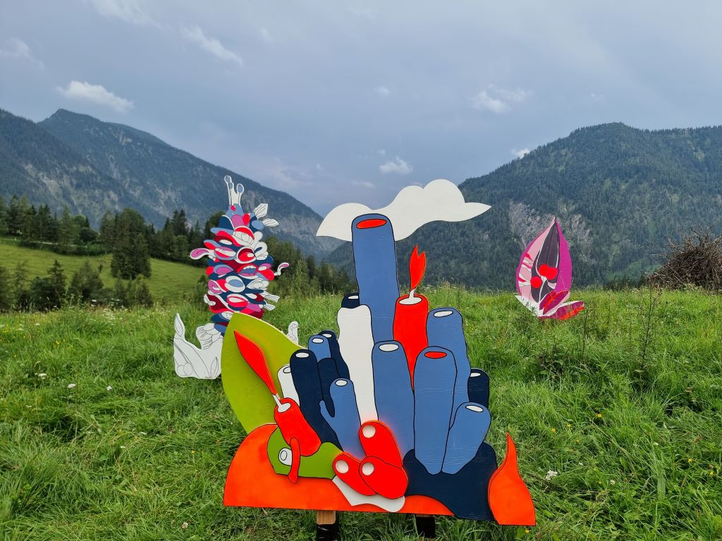 Almvernissage - Kunst auf der Peterbaueralm - KulturVision e.V.