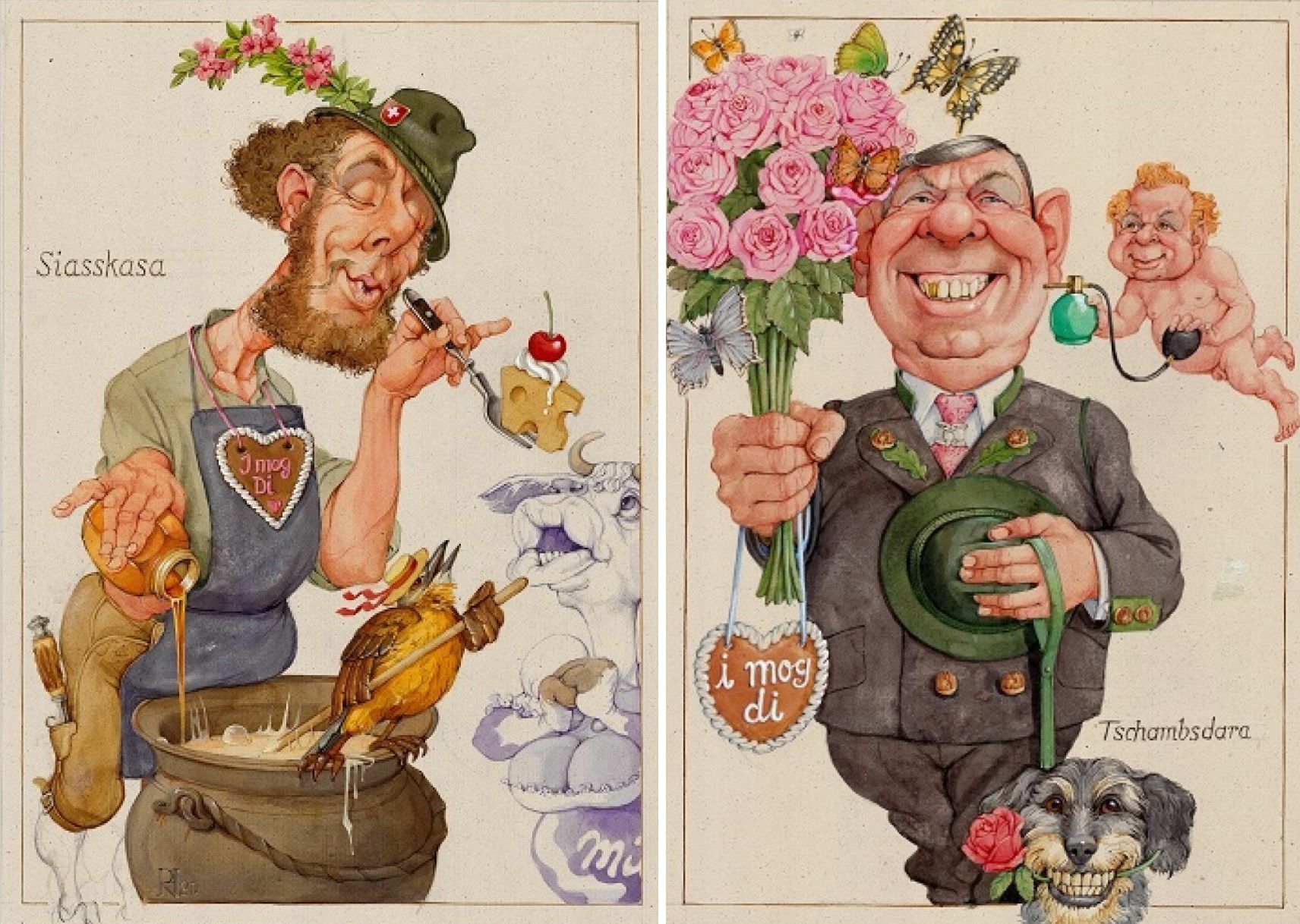 Bairische Schimpfnamen werden zu Kunst - KulturVision e.V.