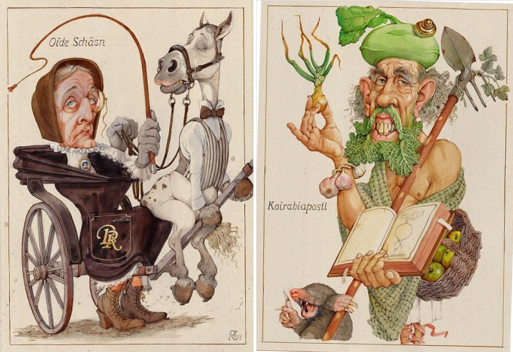 Bairische Schimpfnamen werden zu Kunst - KulturVision e.V.